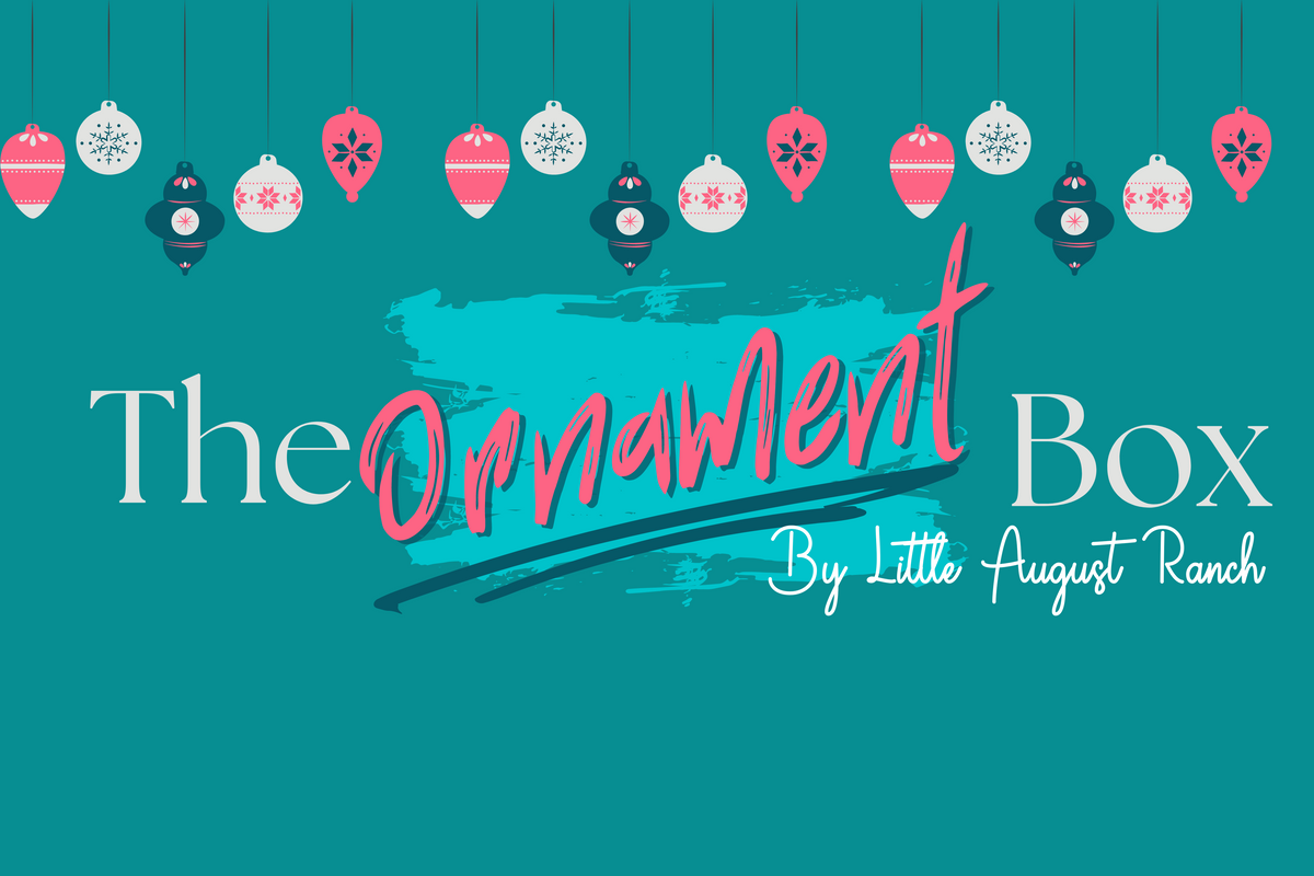 The Ornament Box - Subscription DIY Detailed Ornaments – Little August ...